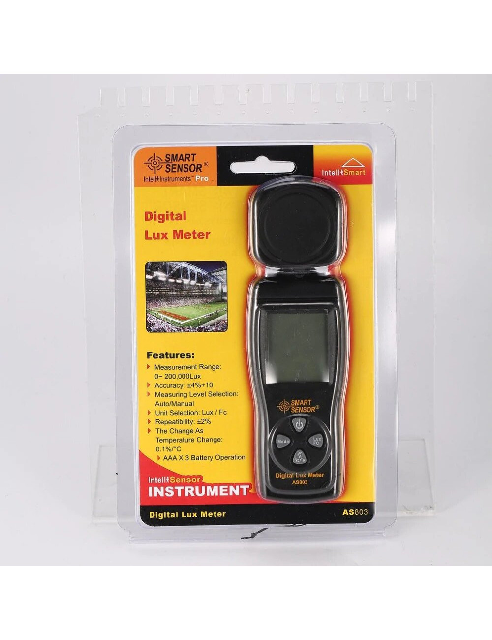 Fotómetro Luxómetro Smart Sensor - Mide la cantidad de luz continua