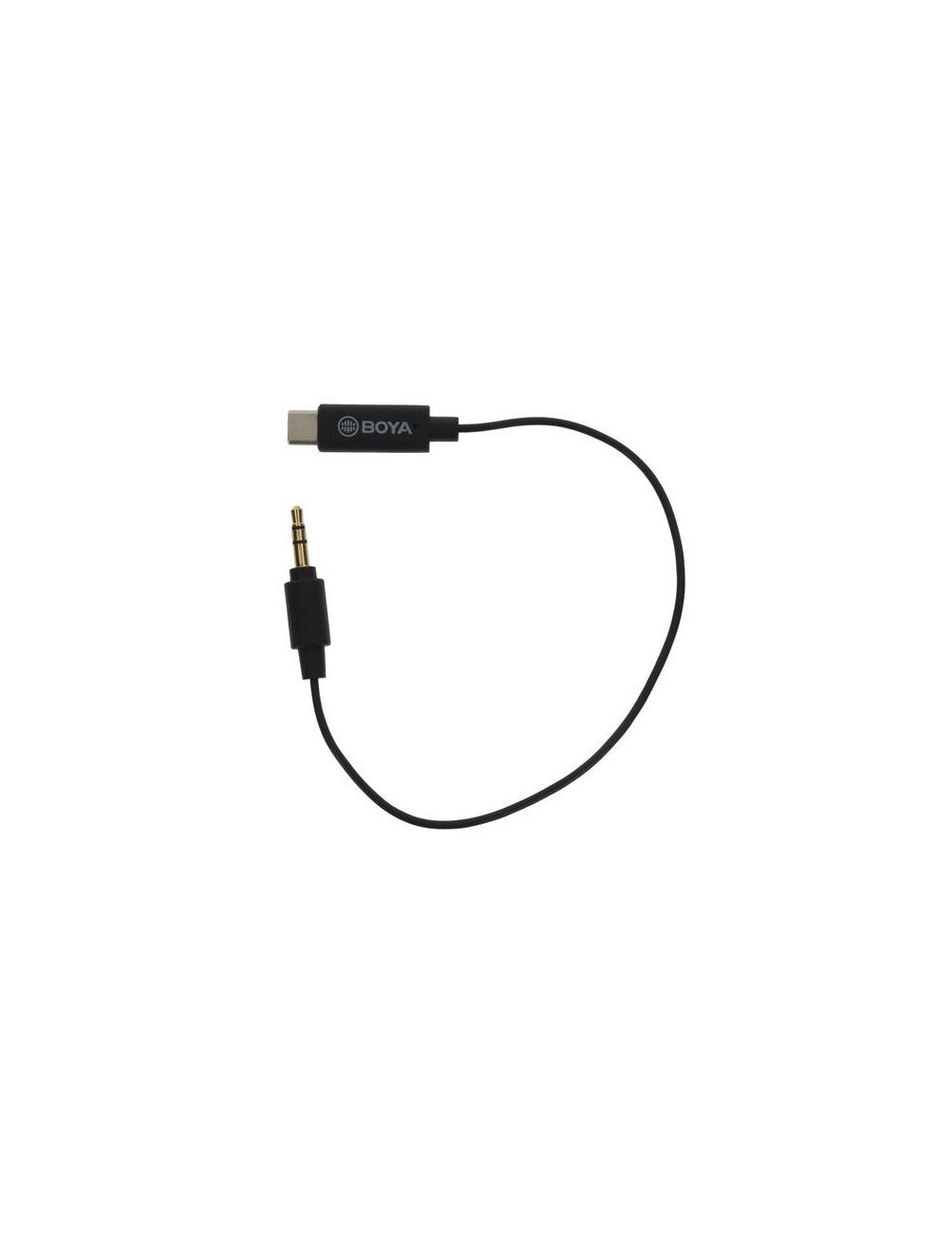 Boya BY-K2 Cable Corto Macho Usb-C – macho TRS 3.5mm