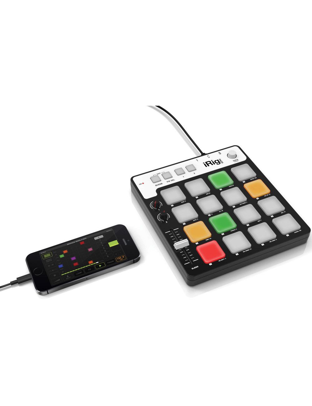 Ik Multimedia iRig MIDI 2 Interfaz Midi Para Iphone y Computadores (mac ...