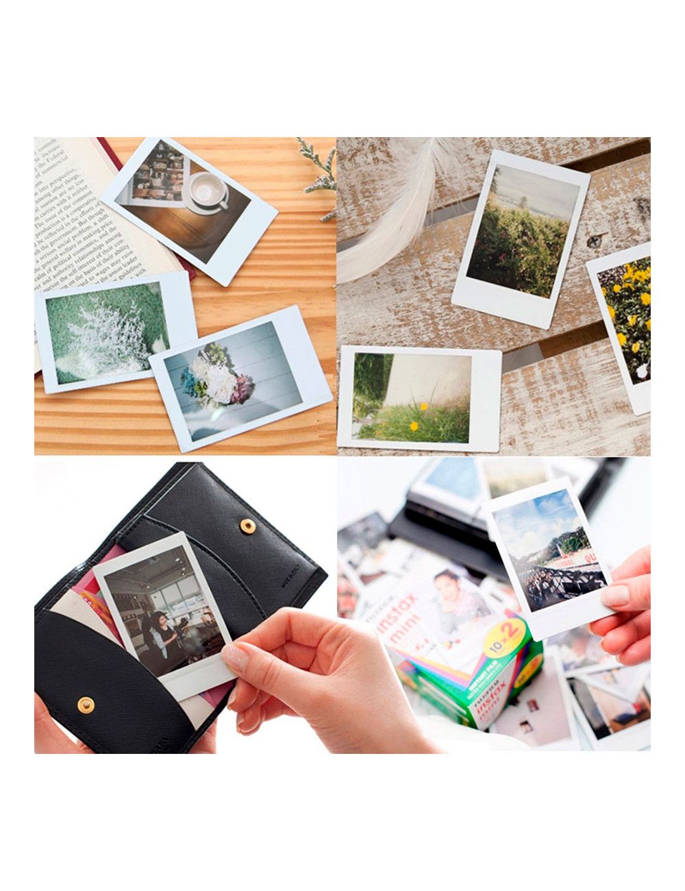 Fujifilm -Instax Mini Papel para Fotos Cámara Instantánea