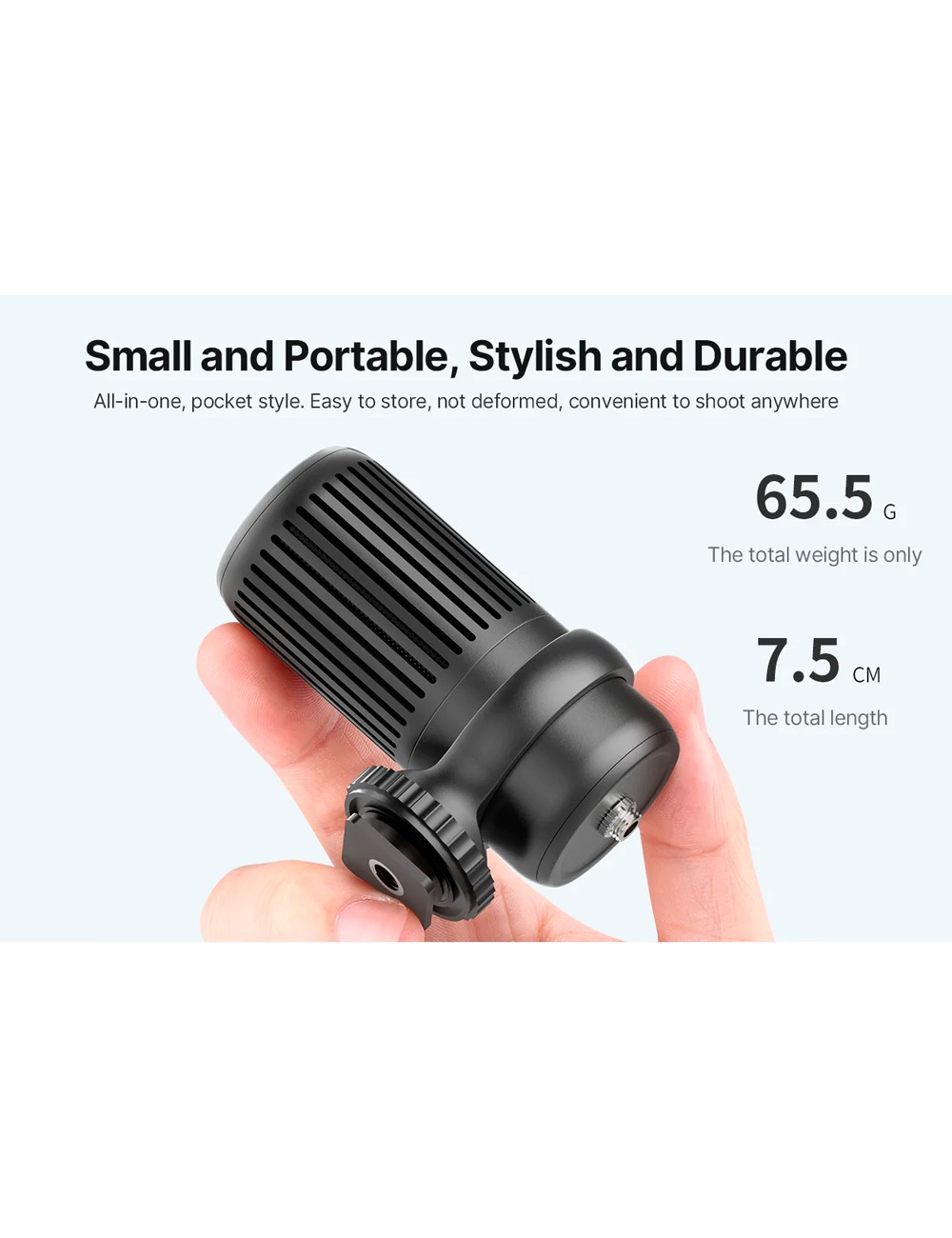 Ulanzi Nova Mic01 Micrófono Ultra Compacto Para Micrófono