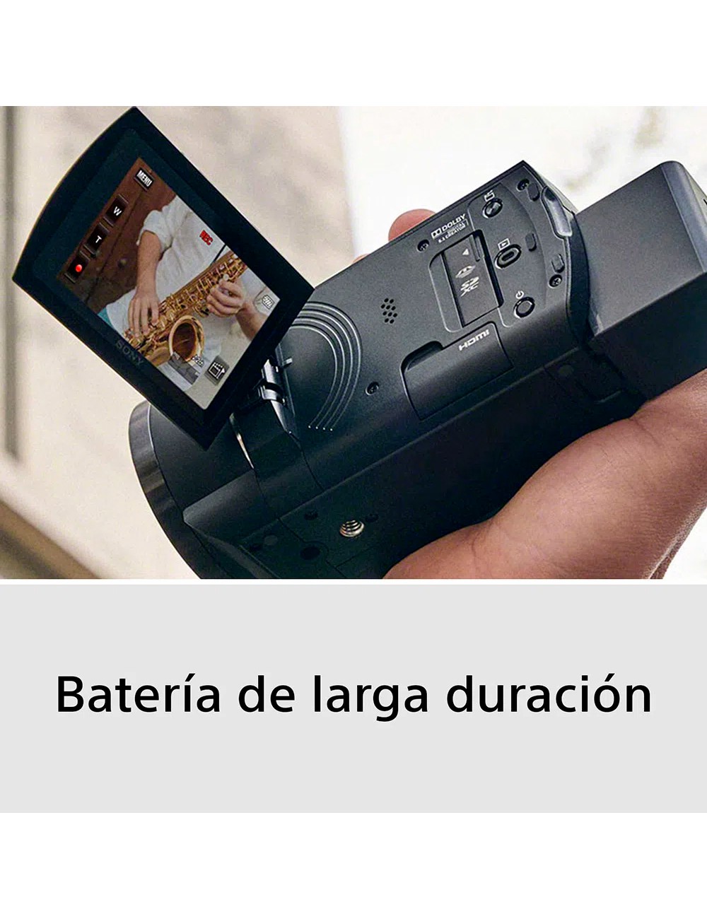 Sony Handycam® 4K AX43A con sensor CMOS Exmor R™ FDR-AX43A/BC FDR-AX43A