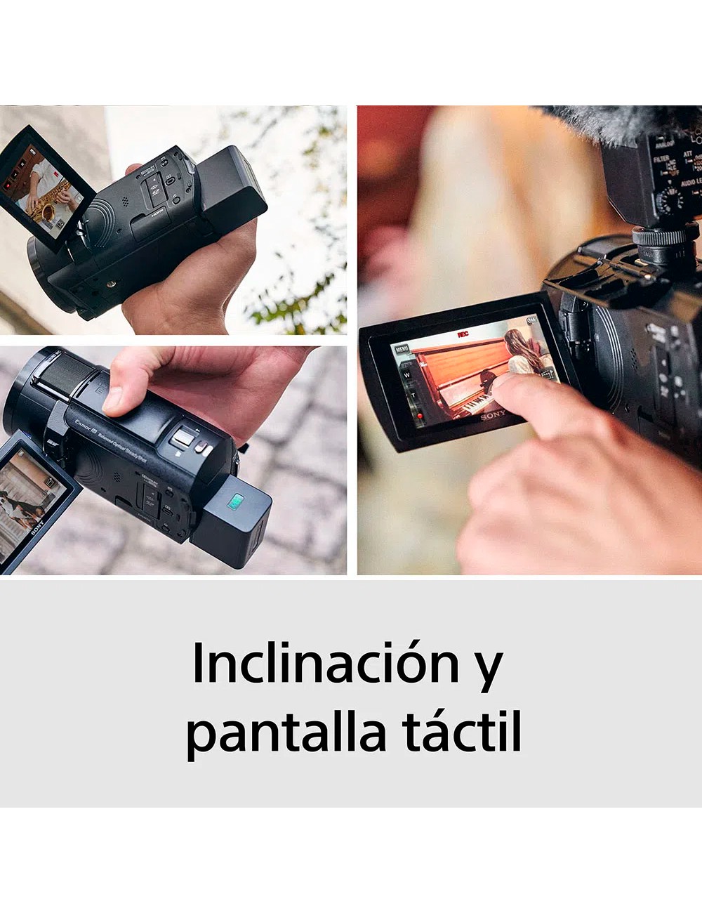 Sony Handycam® 4K AX43A con sensor CMOS Exmor R™ FDR-AX43A/BC FDR-AX43A