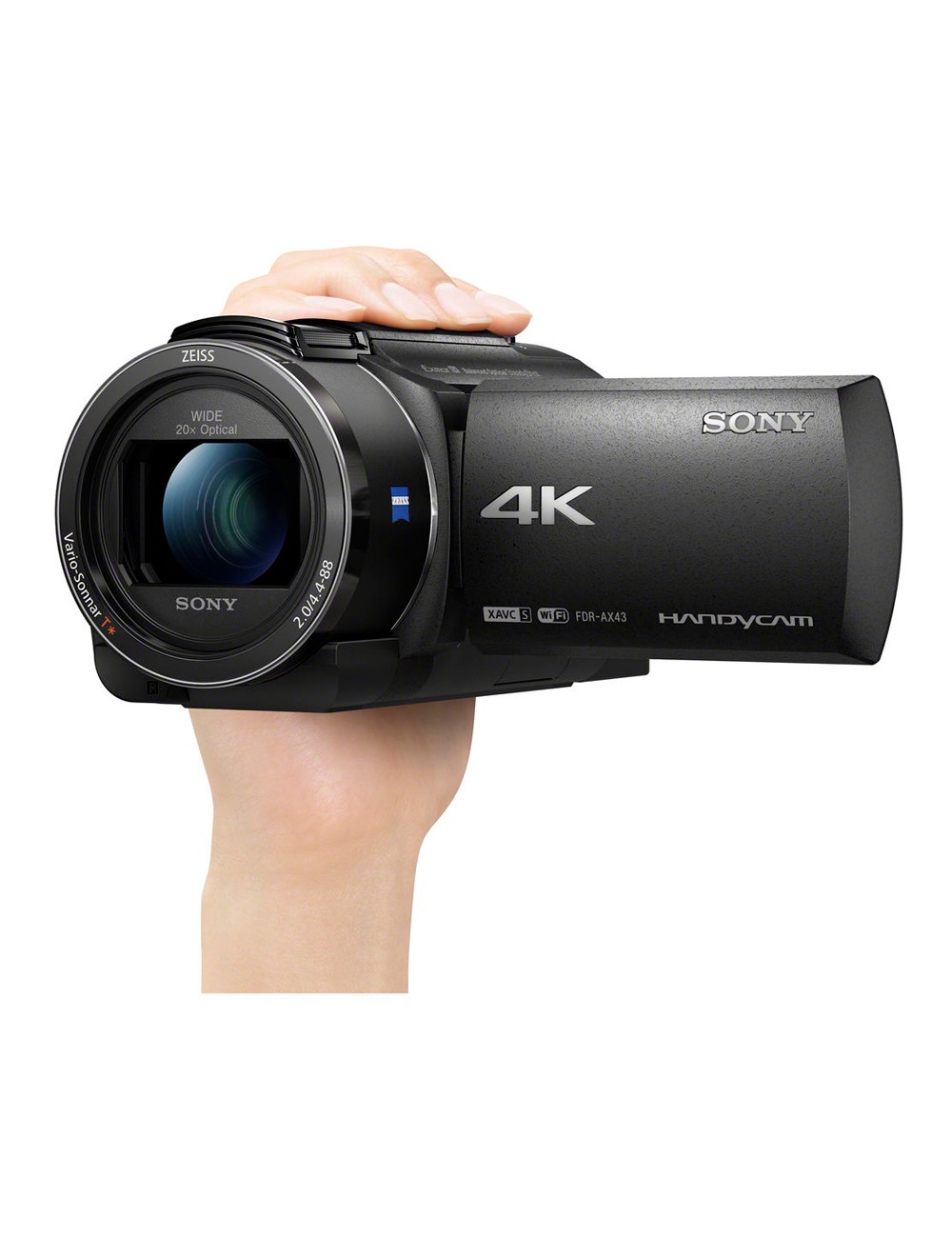 Sony Handycam® 4K AX43A con sensor CMOS Exmor R™ FDR-AX43A/BC FDR-AX43A