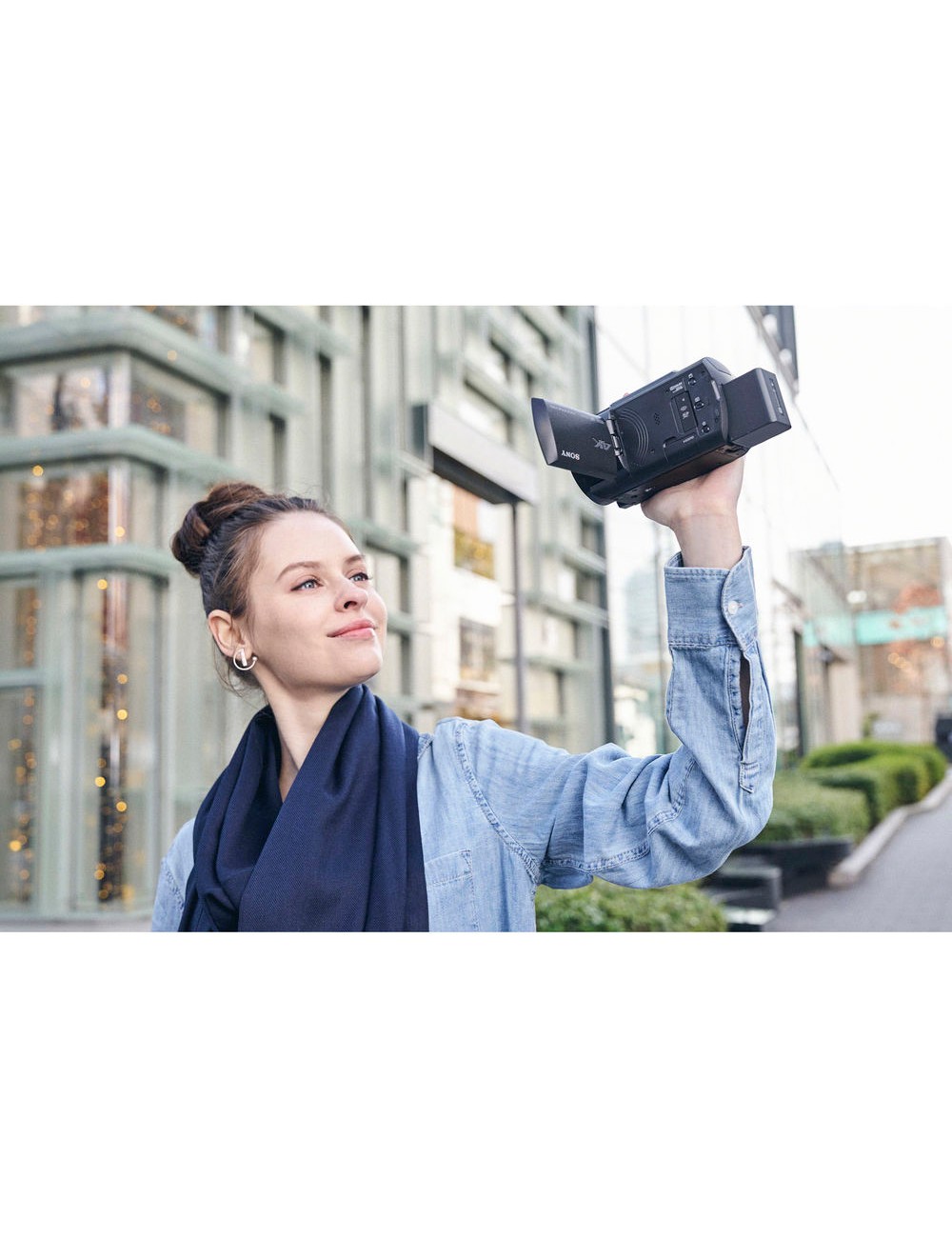 Sony Handycam® 4K AX43A con sensor CMOS Exmor R™ FDR-AX43A/BC FDR-AX43A