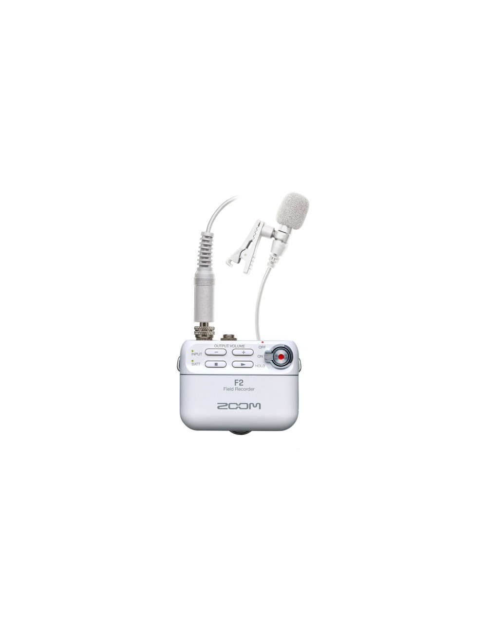 Zoom F2/W Grabadora de Campo Compacta Color Blanco