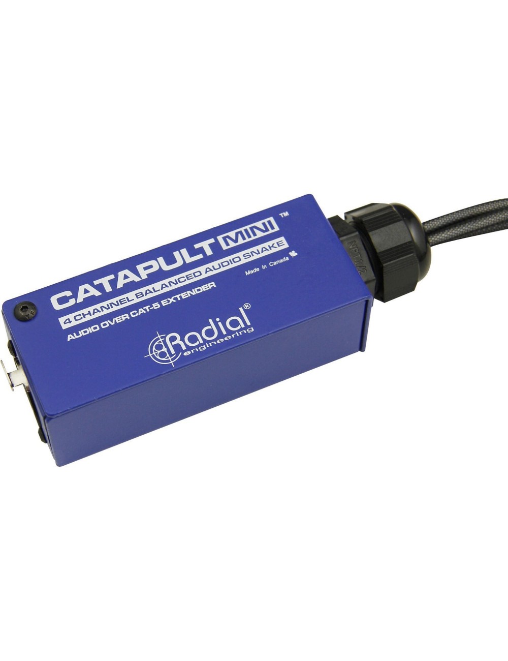 Radial - Catapult Mini TX - Snake Cat5 de 4 canales