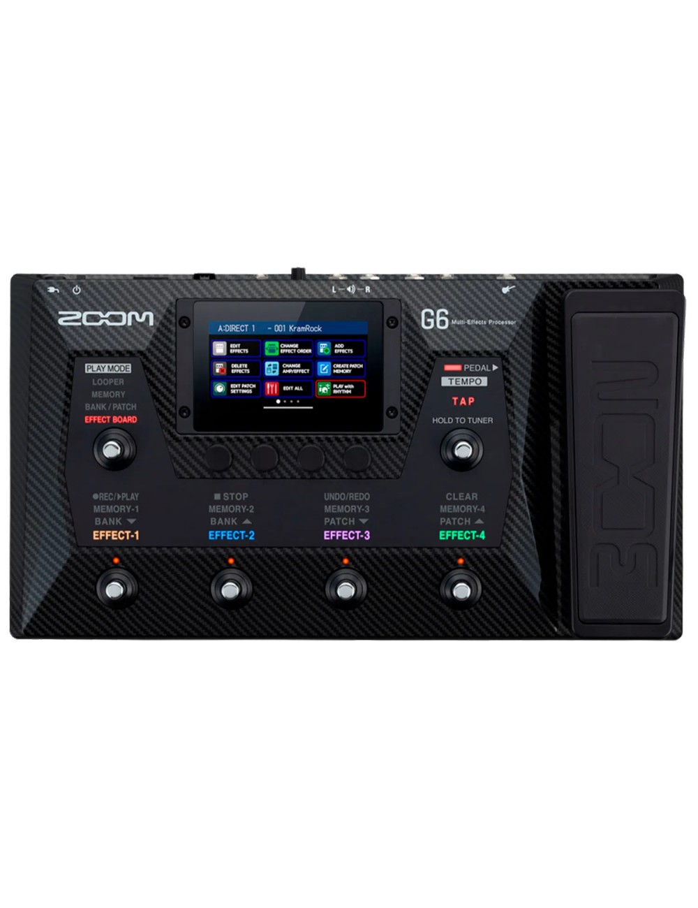 Zoom G6 Pedalera multiefecto