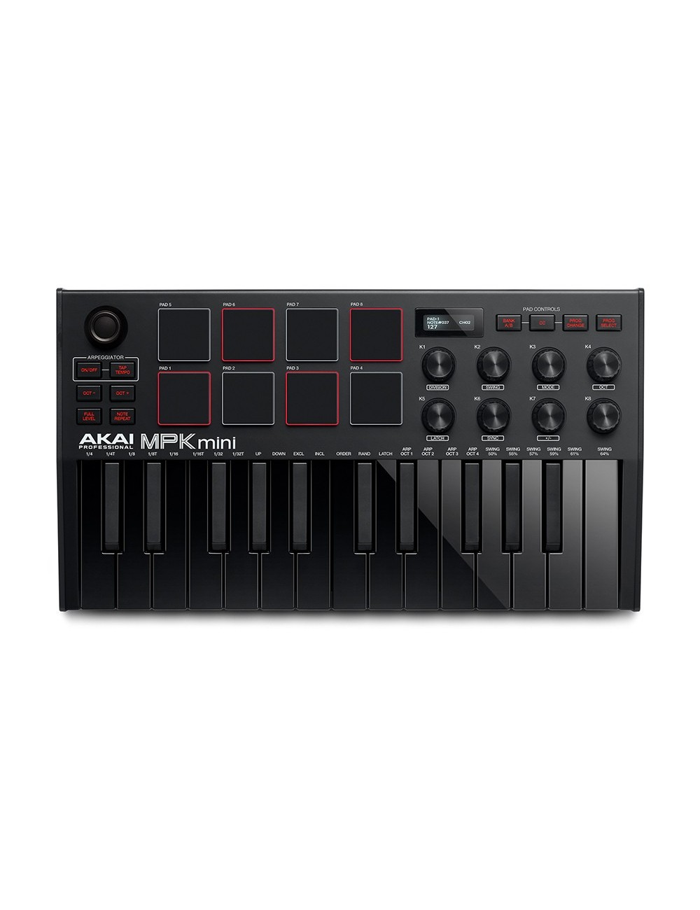 Akai MPK Mini MKIII Black - Controlador MIDI
