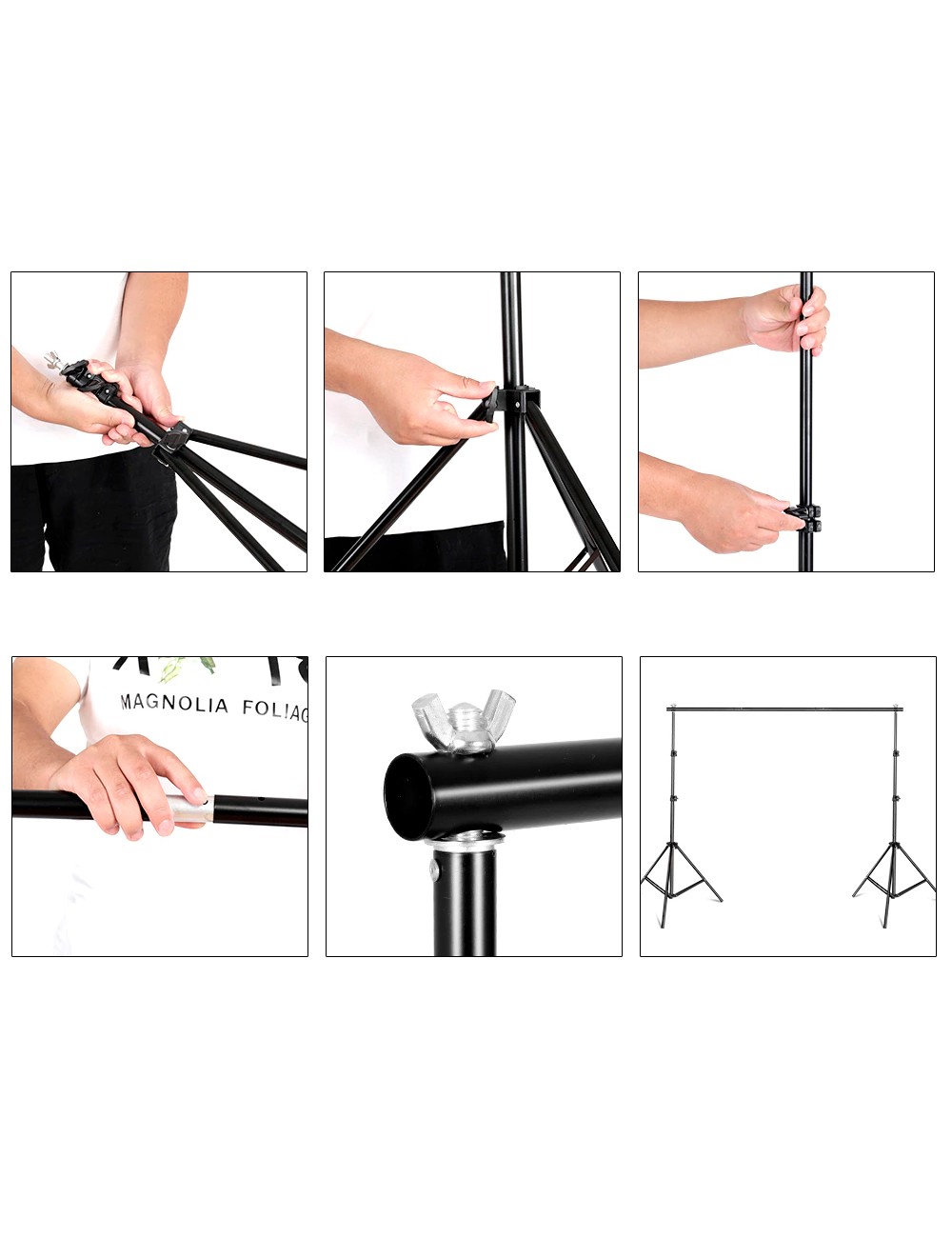 Giraffa Soporte de Fondos Small 2m Alto y 2m de Ancho