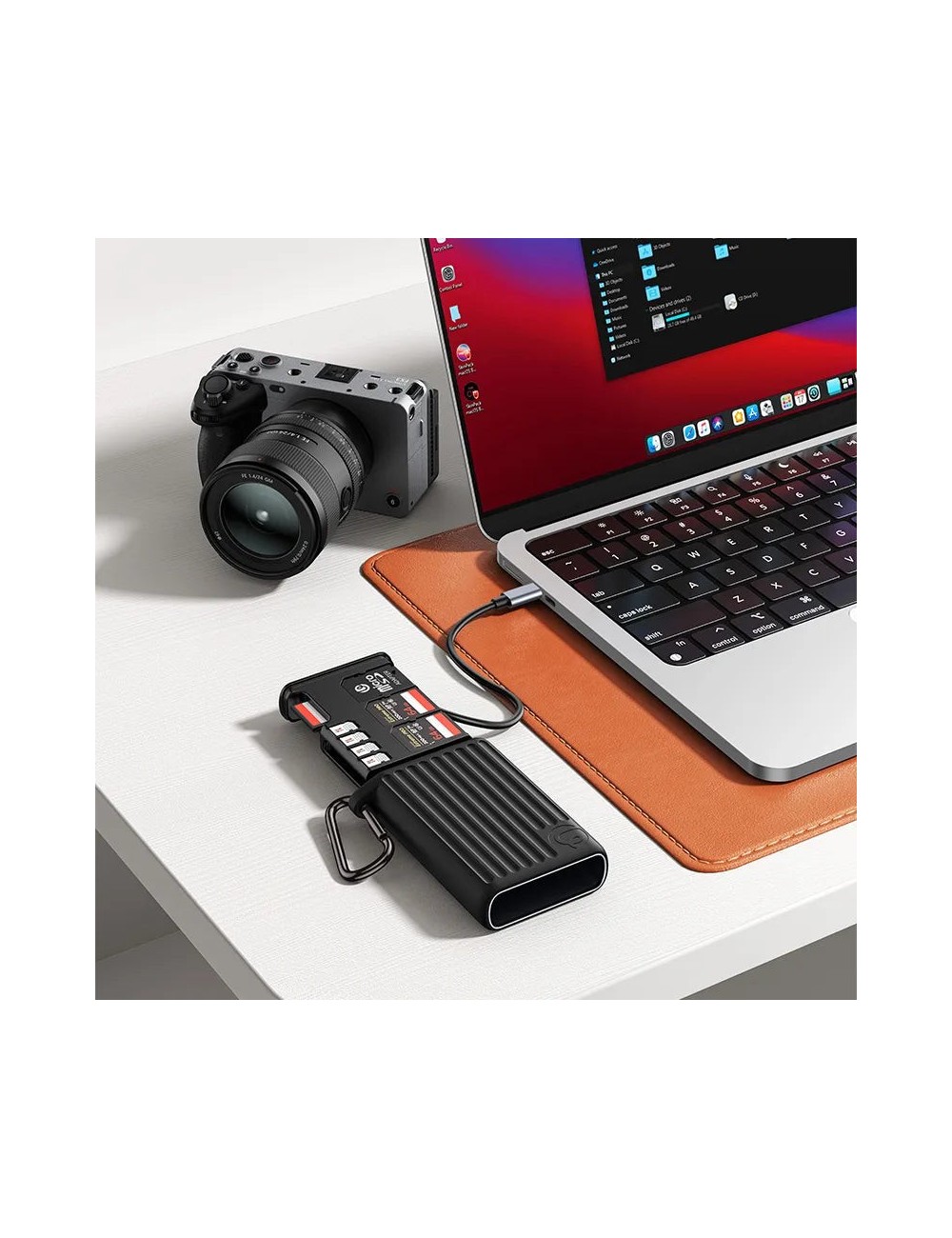 Ulanzi MCR-01 Multifunctional High-Speed Card Reader